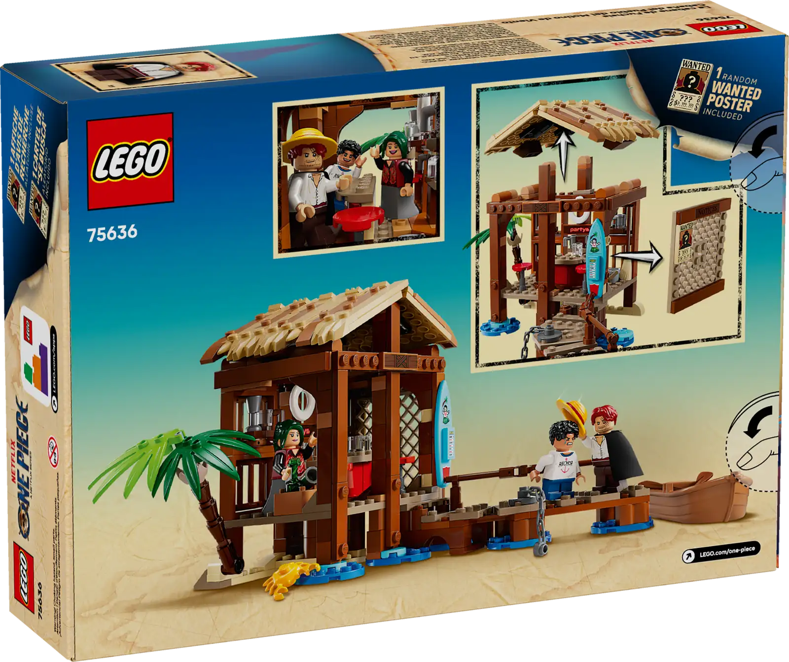 75636 LEGO ONE PIECE La capanna del Villaggio Foosha – MEDIATOYS